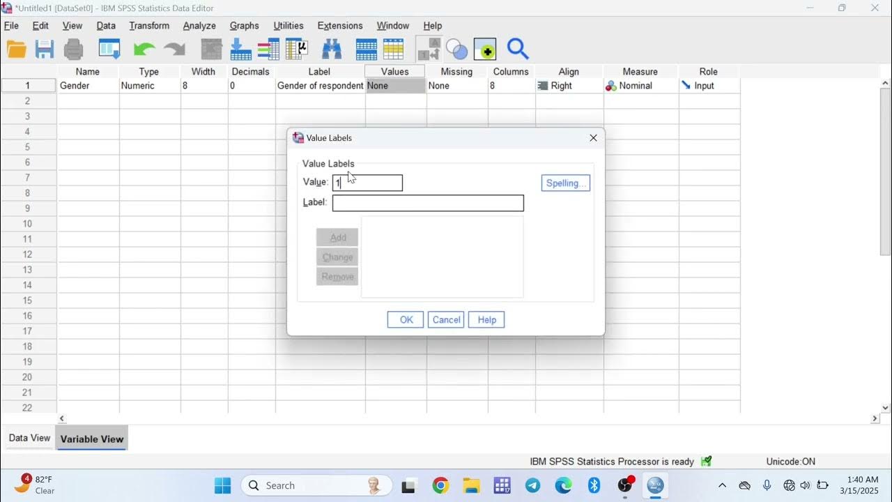 Lesson 1 – SPSS for Beginners: Navigating the SPSS Interface and Entering Data - YouTube