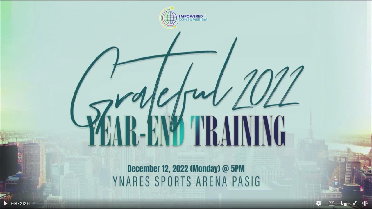 AIM Global - EC Year-End Training (Dec.12, 2022-Monday) Part 1 - YouTube