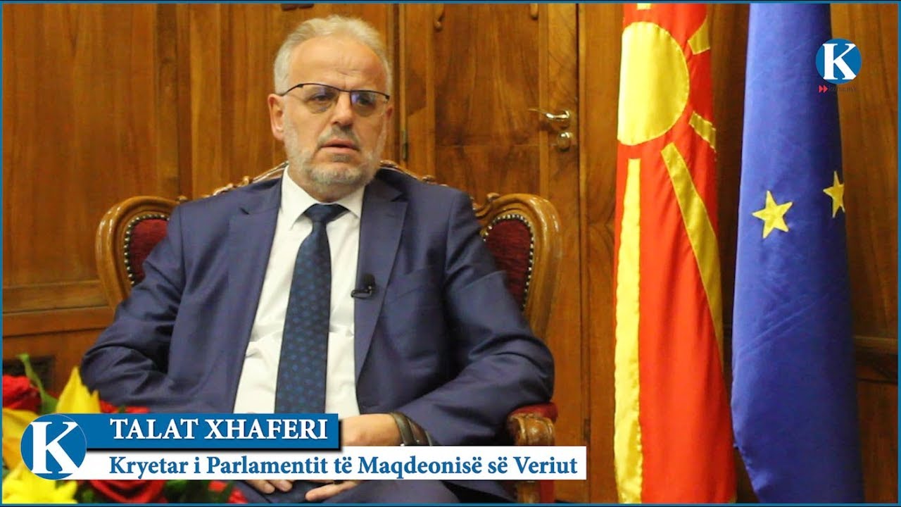 INTERVISTË ME KRYEPARLAMENTARIN TALAT XHAFERI XHAFERI: - YouTube