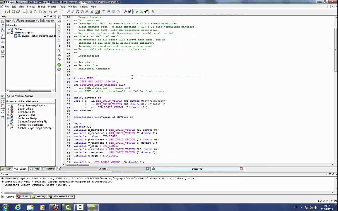 how to use Xilinx ISE 14.7 - YouTube
