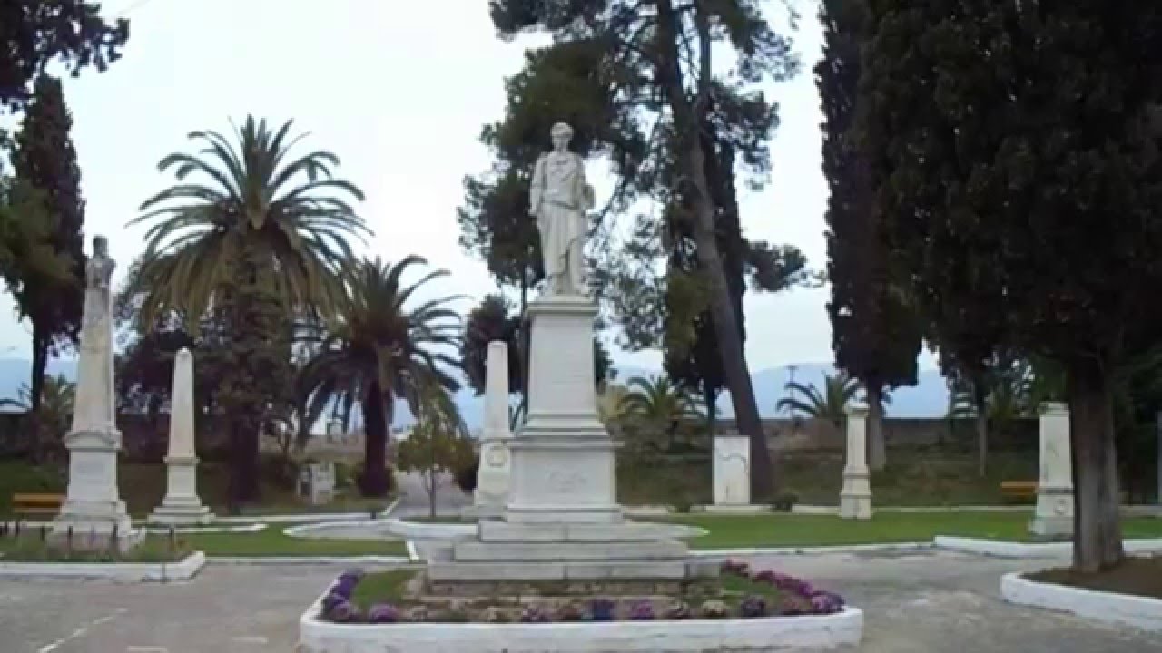 Ο ανδριάντας του Λόρδου Βύρωνα στον Κήπο των Ηρώων Μεσολογγίου (Lord ...