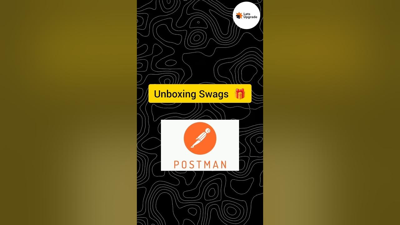 Unboxing Social Media Challenge swags @LetsUpgrade @postman #swags # ...