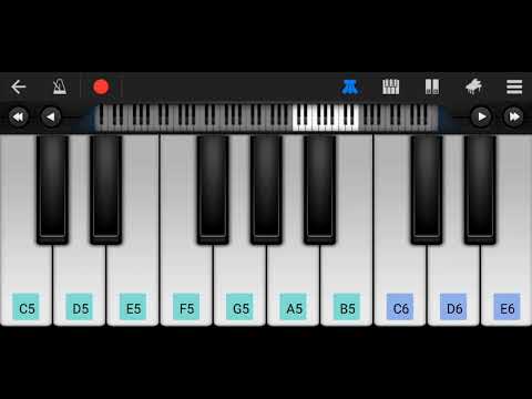 Chaki chaki boroni | Чаки чаки борон | #piano#tutorial#music