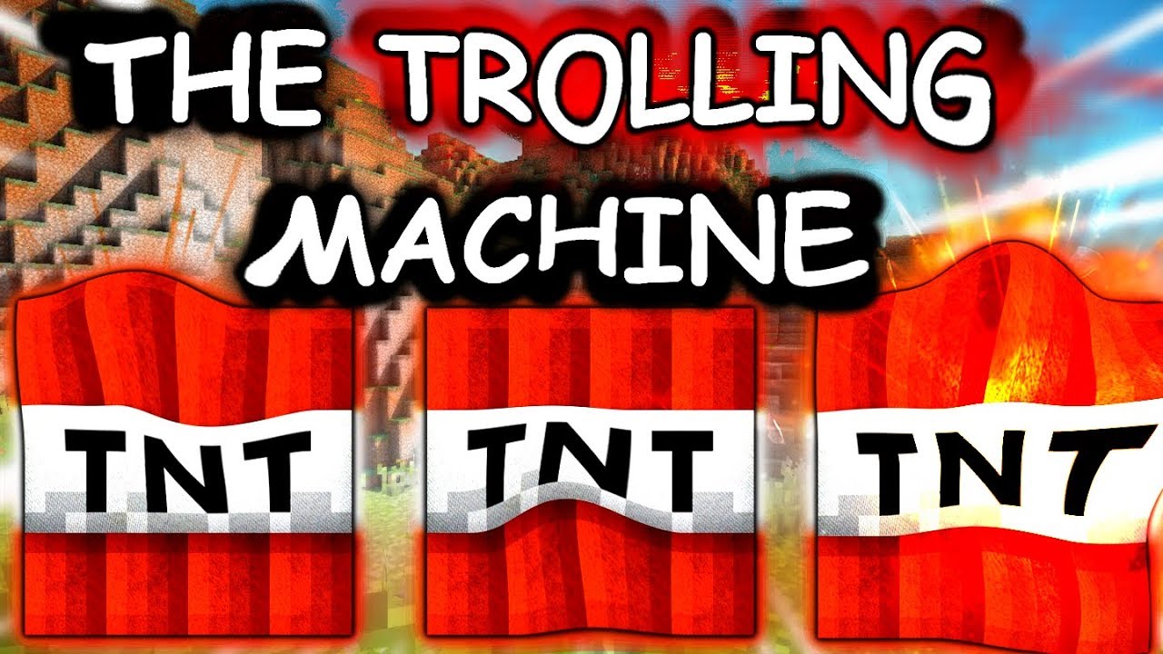 Minecraft Mini-Game Monday! - THE TROLL MACHINE - YouTube