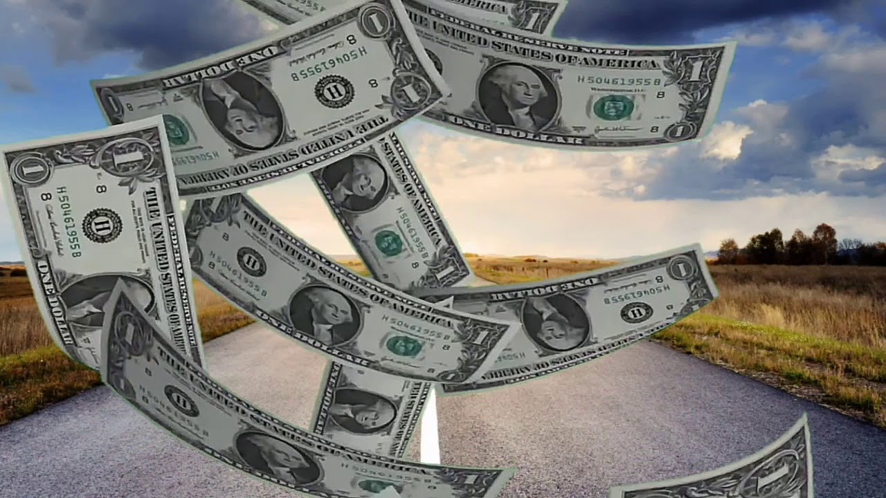 Money Rain | Latest Green Video | Chroma Key | Dollar Rain | Money Rain ...