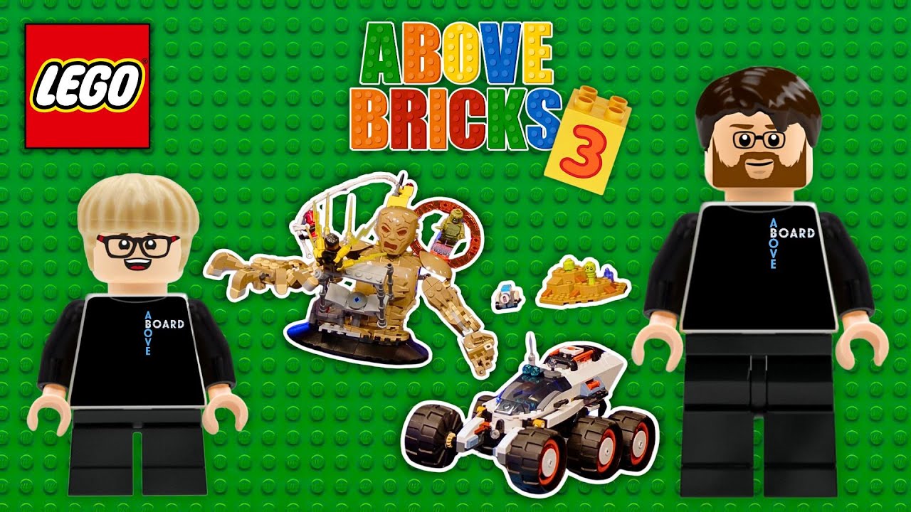 LEGO QUEST: ep 03: Above Bricks, The Father and Son Lego Review Show ...