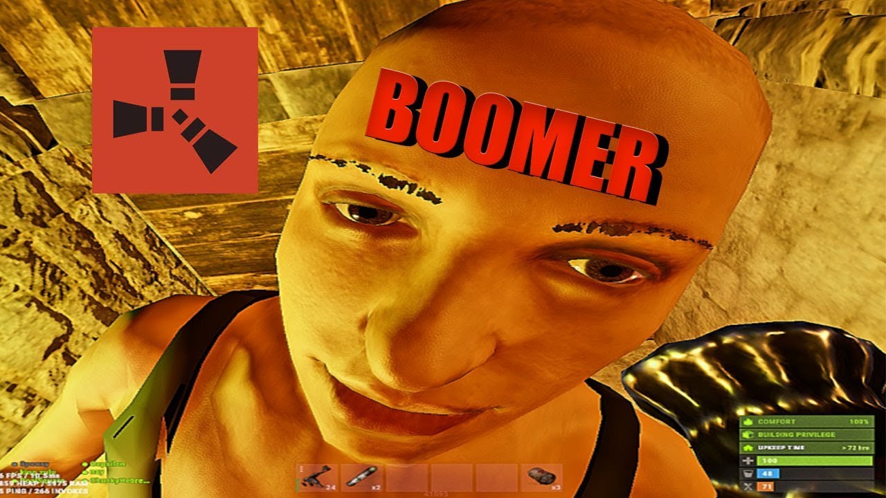 BOOMERS PLAYING RUST - YouTube