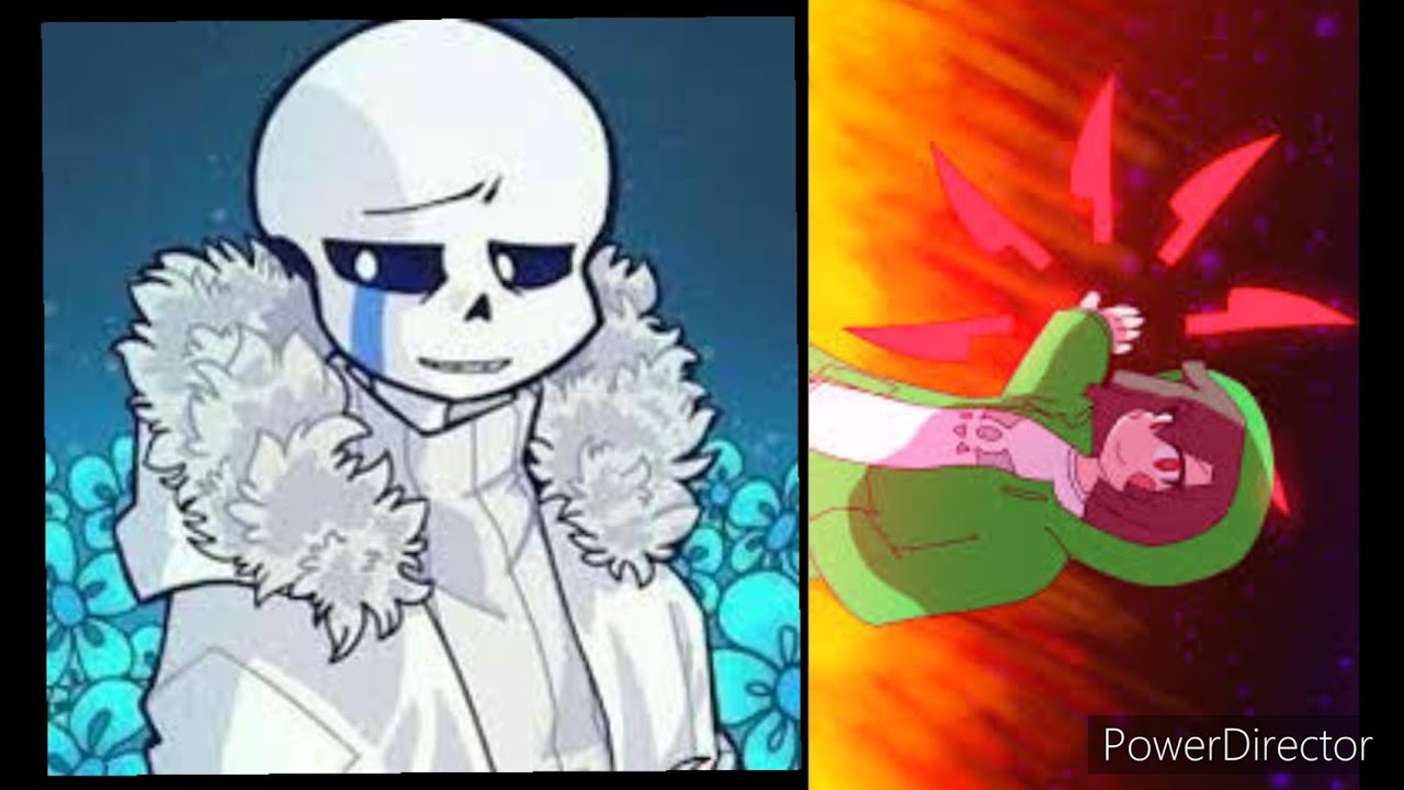 storyshift chara vs alpha sans (sticknodes) - YouTube