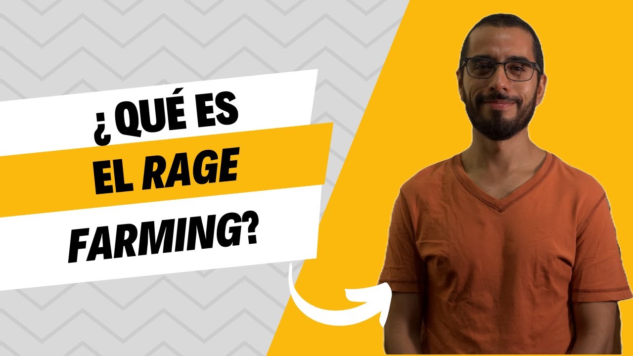 ¿Qué es el rage farming? | Cápsula UNESCO AMIDI - YouTube