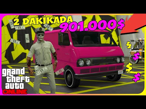 GTA 5 Online - 5 Dakikada 901.000$ Para Kasma Yöntemi