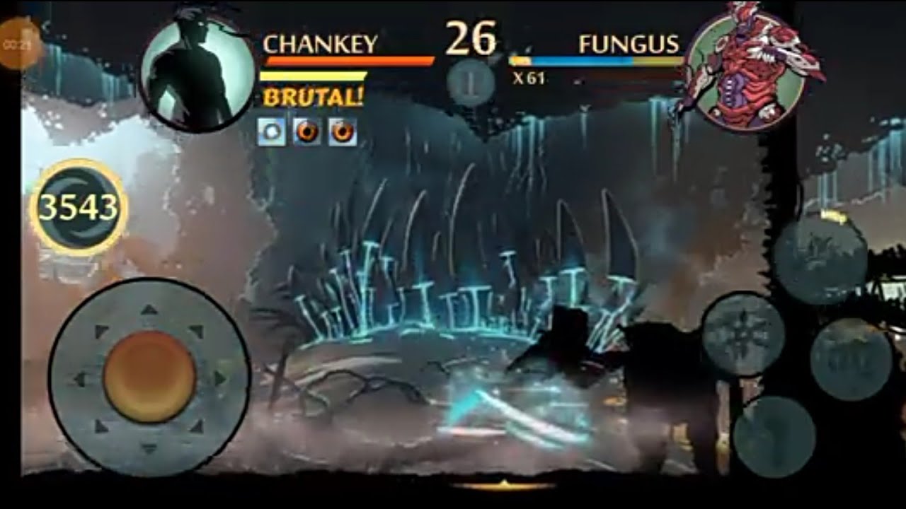 Shadow fight 2 Ronin's dadao high damage - YouTube