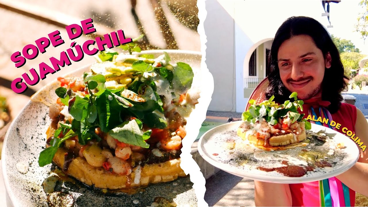 Colima Sabe - Cocinando sope de guamúchil con Alan de Colima - YouTube