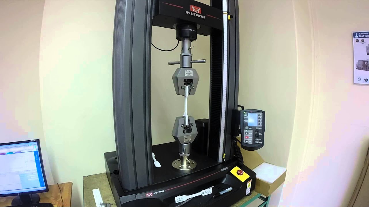 Tensile strenght test for 3D printed parts - YouTube