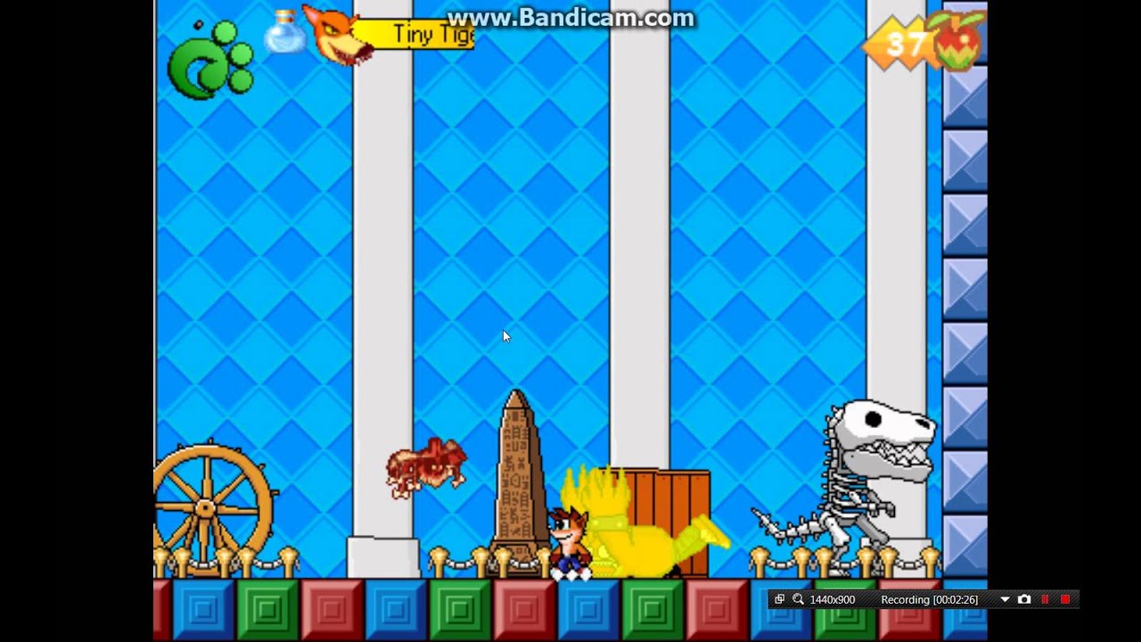 Crash Bandicoot Tiki Quest Tiny Battle - YouTube