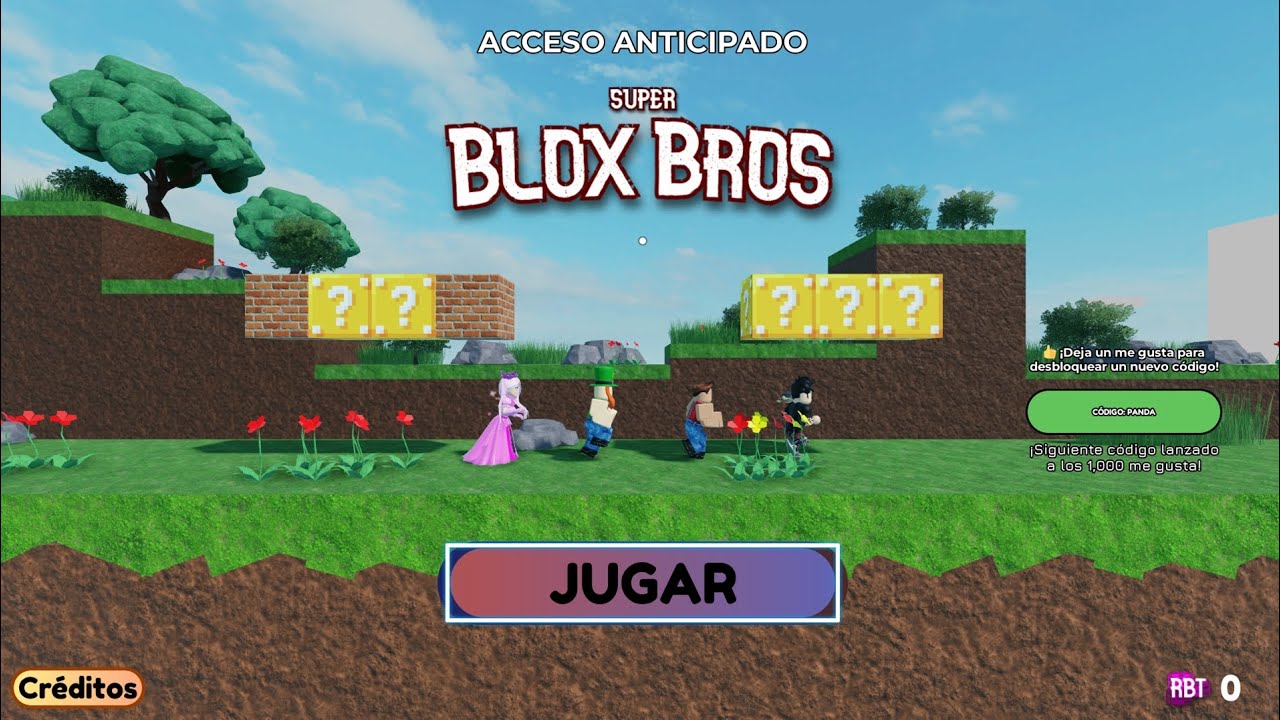 Super Blox Bros: ¡Un plataformer épico en Roblox! - YouTube