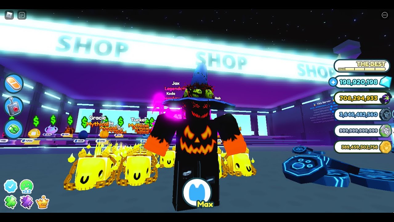 Roblox Pet Simulator X OP Golden/Rainbow Halloween Pets Giveaway - YouTube