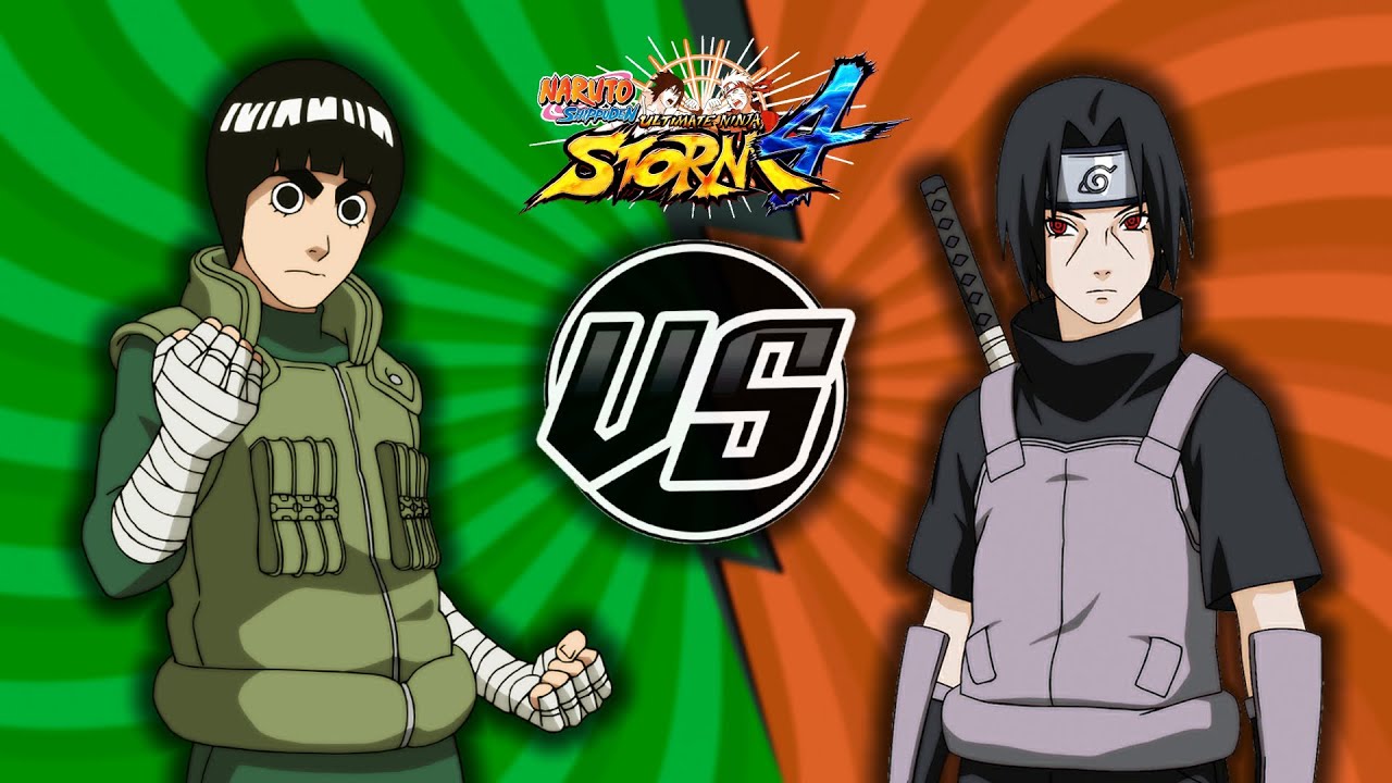 Rock Lee VS Itachi | Round of 32 (Dieciseisavos de final) | Naruto ...