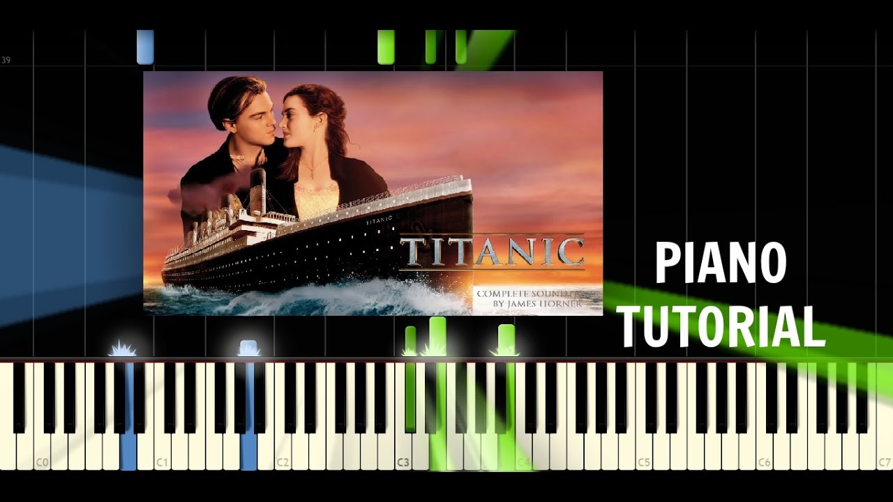 Titanic Theme Song - Piano Tutorial / Cover - Synthesia - YouTube