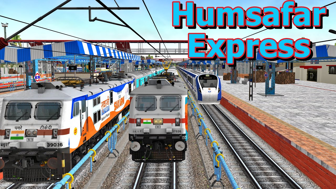 Howrah Humsafar Express Super Fast Express | Msts Live Gameplay - YouTube