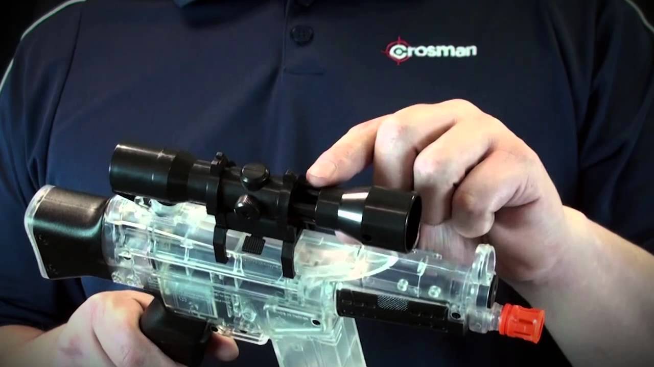 Crosman Pulse Mini M74DP Clear/Black - YouTube