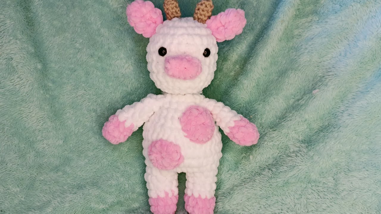 vaca a crochet amigurumi (paso a paso) 🐮 - YouTube