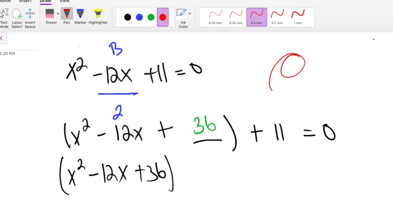 How To Complete The Square Easy The Mathaholics YouTube how-to-complete-the-square-easy-the-mathaholics-youtube