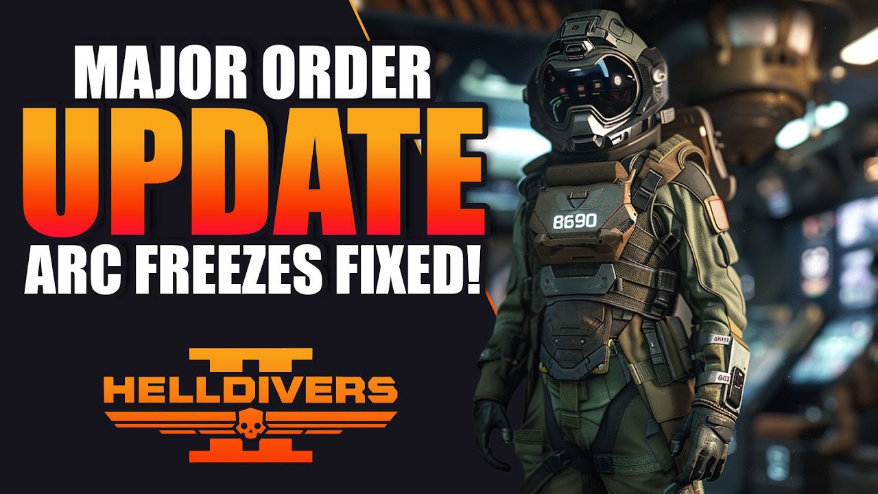 New Major Order Update - Arc Related Freezes FIXED! - Helldivers 2 ...