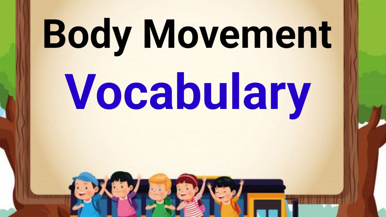 60 Body movement and sounds Verbs Vocabulary | Pictionary | Simple ...