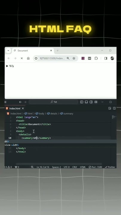 Html Fmq Html Series Prat 12 Codingin17 Shorts Html Youtube