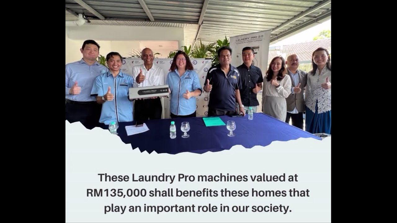 NURSING HOMES IN MALAYSIA RECEIVE FREE AERUS LAUNDRY PRO 2.0 - YouTube