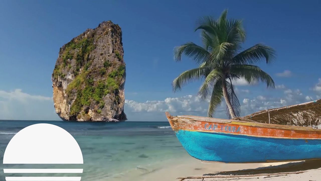 Relax Music Tropical Island Beach Wave Ambience Sound 1 Hour 2019 ...