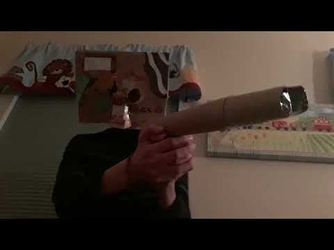 How to Make a Baton to go With the Riot Shield (Cardboard) - YouTube