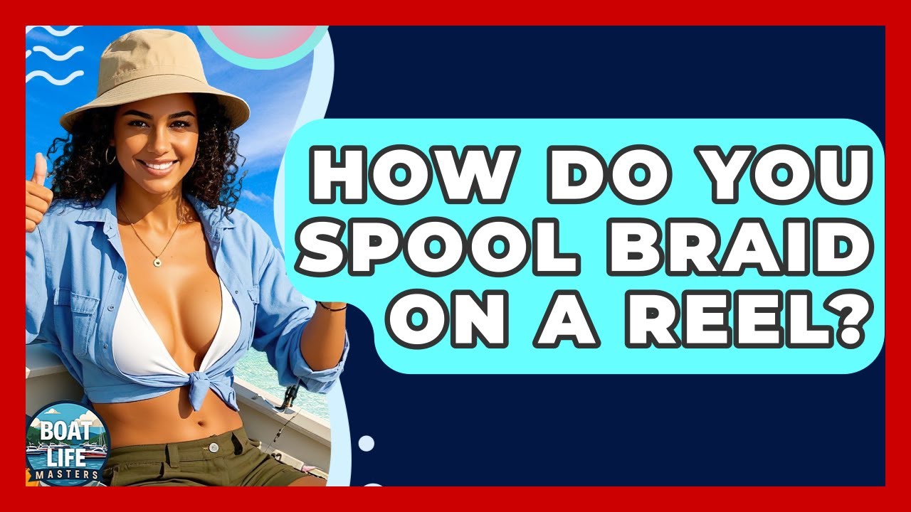 How Do You Spool Braid On A Reel? - Boat Life Masters - YouTube