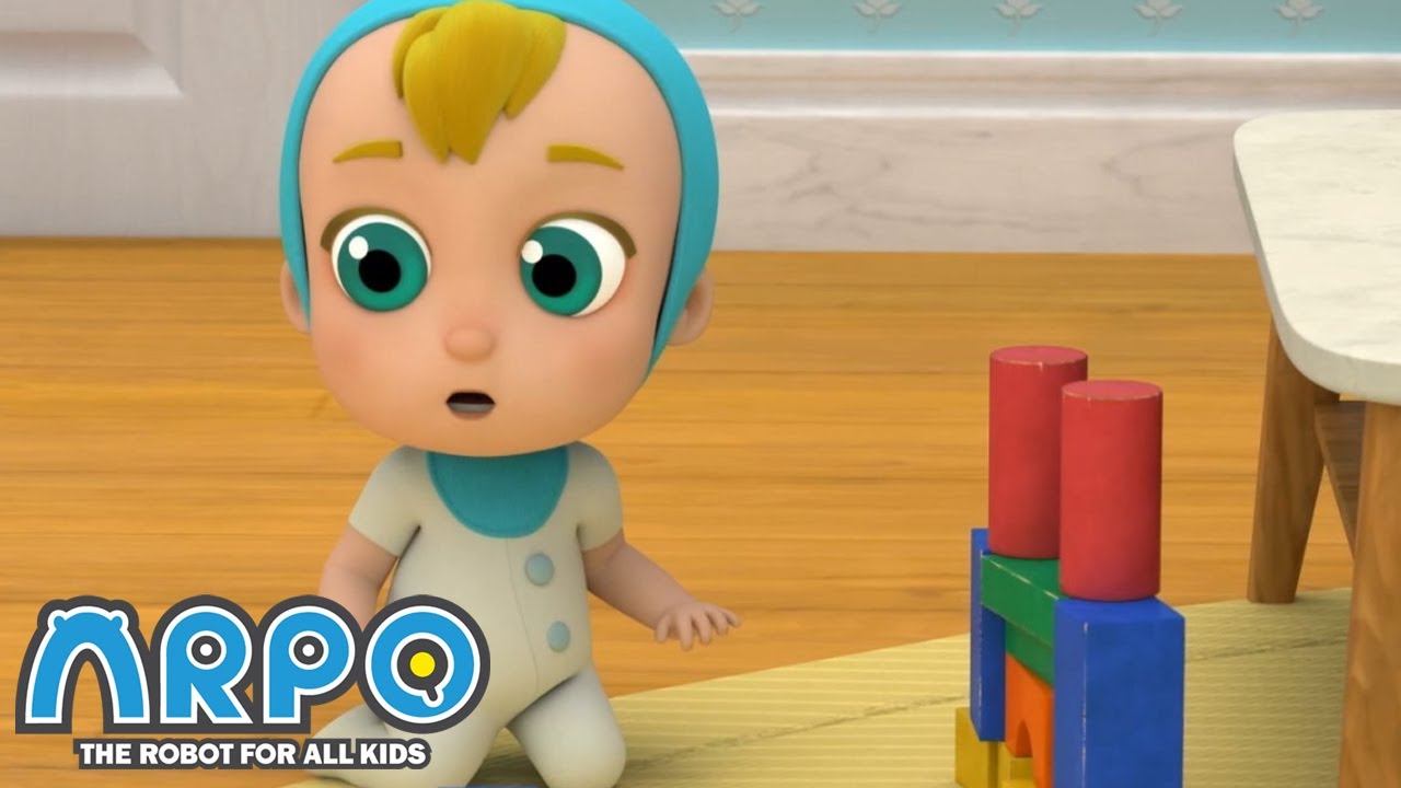 Arpo the Robot | Remote Controlling BABY!!! | Funny Cartoons for Kids ...