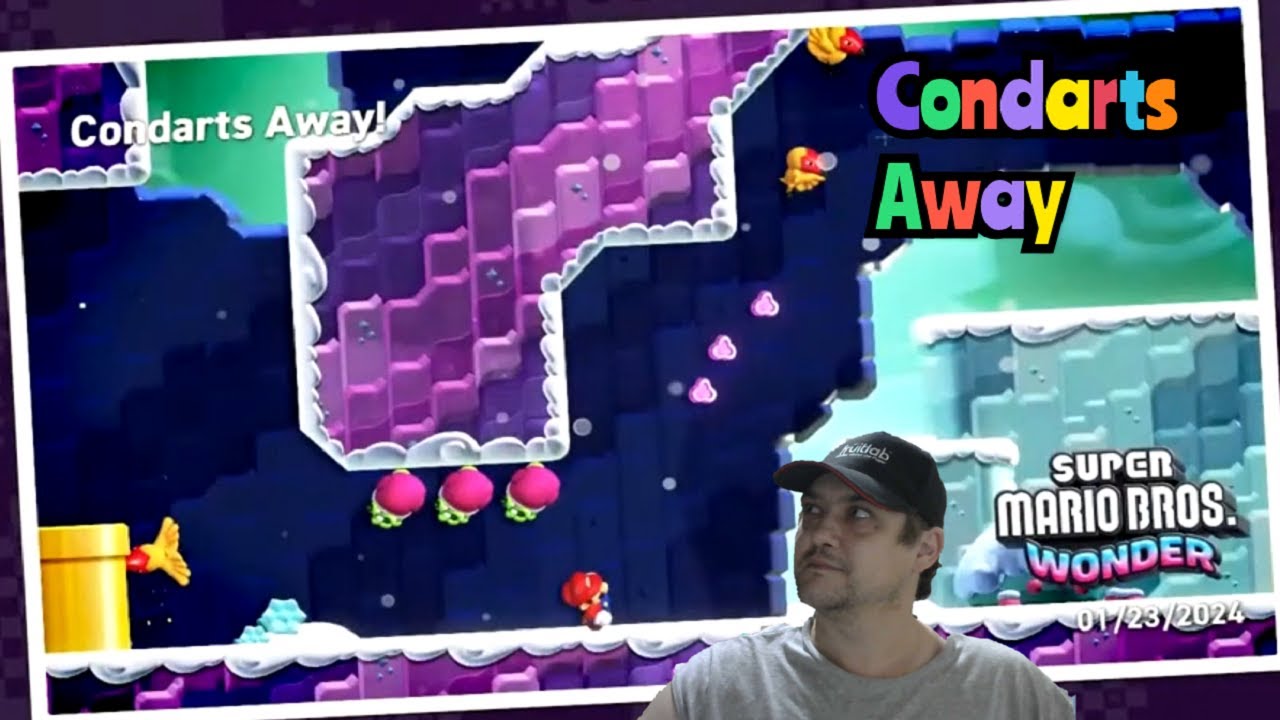 Super Mario Bros Wonder Condarts Away - YouTube
