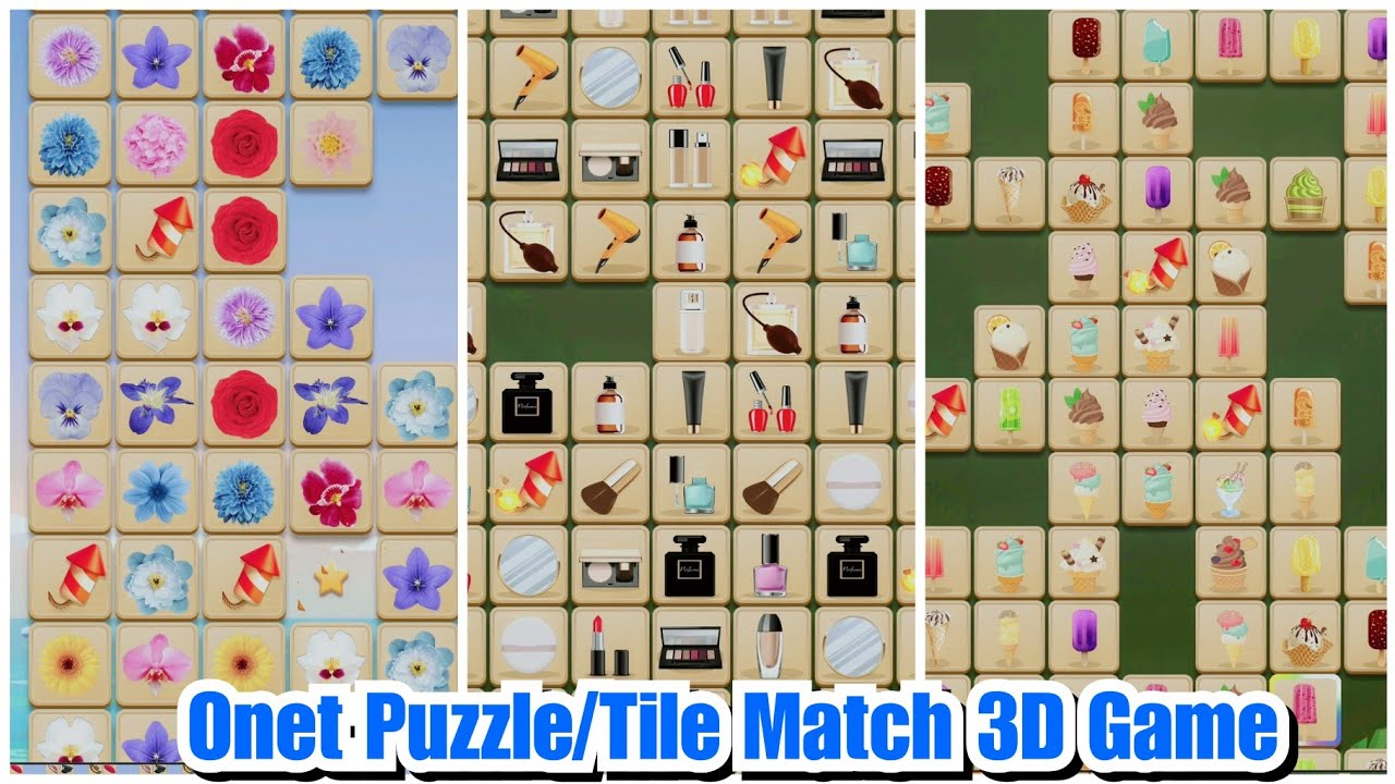 Play Games:Onet Puzzle(Tile Match Games 3D)while isolated for Omicron V ...