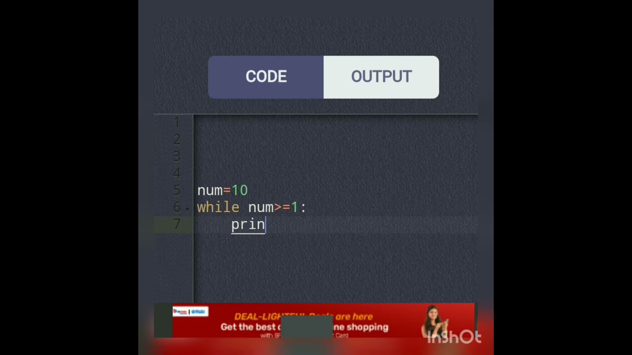 To Print Numbers In Reverse Order Python YouTube To Print Numbers In Reverse Order Python YouTube