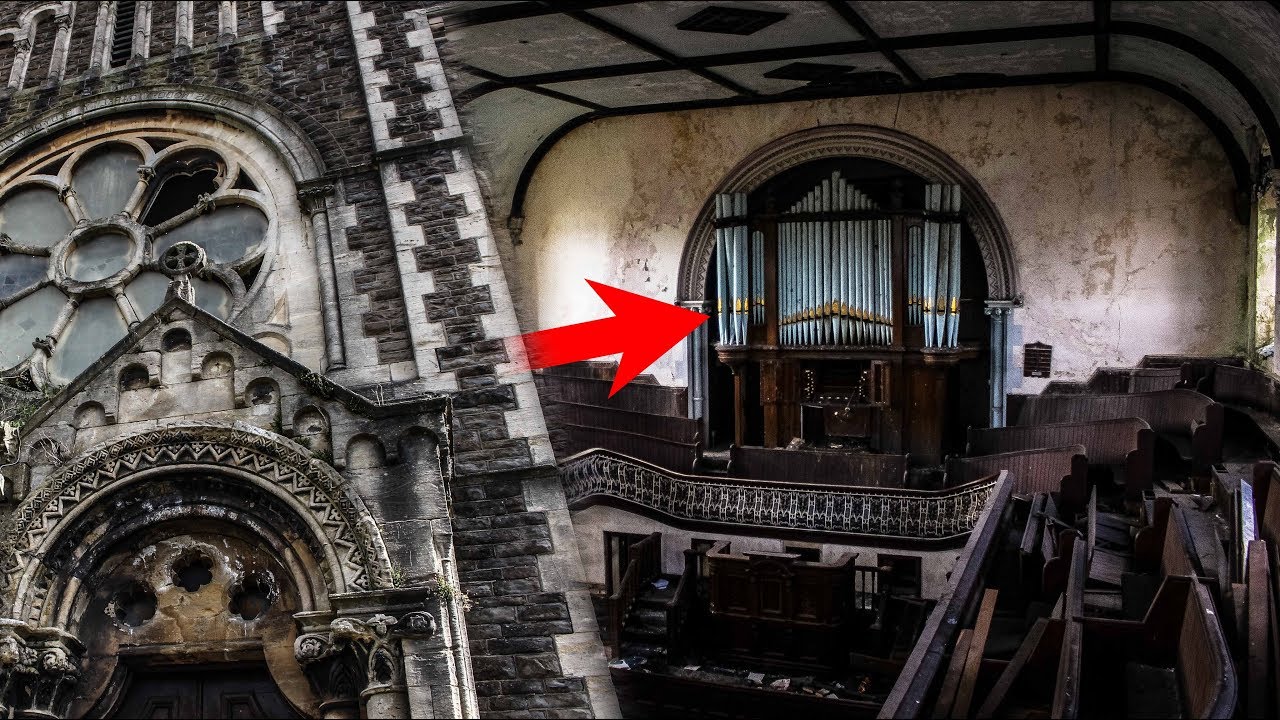 ABANDONED GOTHIC CHURCH WITH BEAUTIFUL OLD PIPE ORGAN - YouTube