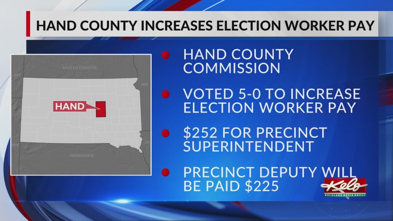 Hand County increases election worker pay for ‘hidden heroes’ - YouTube