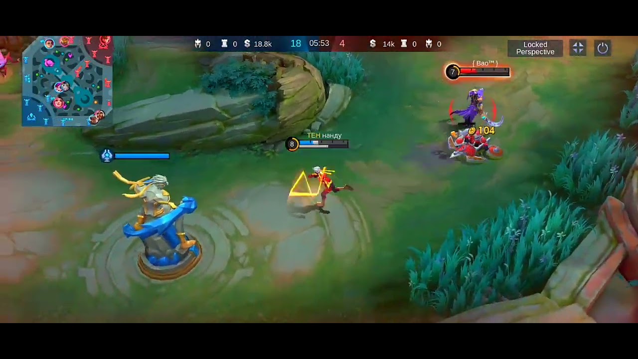 Full Battle of Mobile Legend - chou hero skin - YouTube