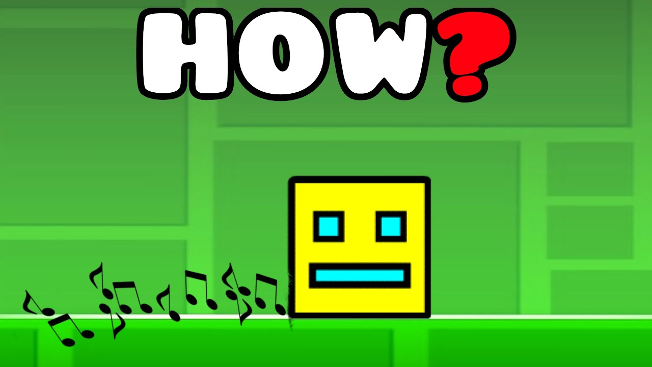HOW to make WALKING and JUMPING SFX in GEOMETRY DASH! - YouTube