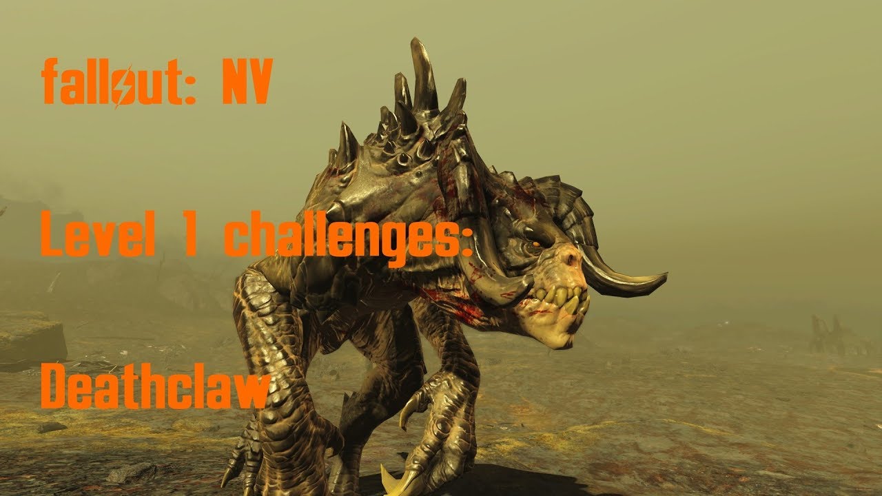 fallout: NV Level.1 challenges:Deathclaw - YouTube
