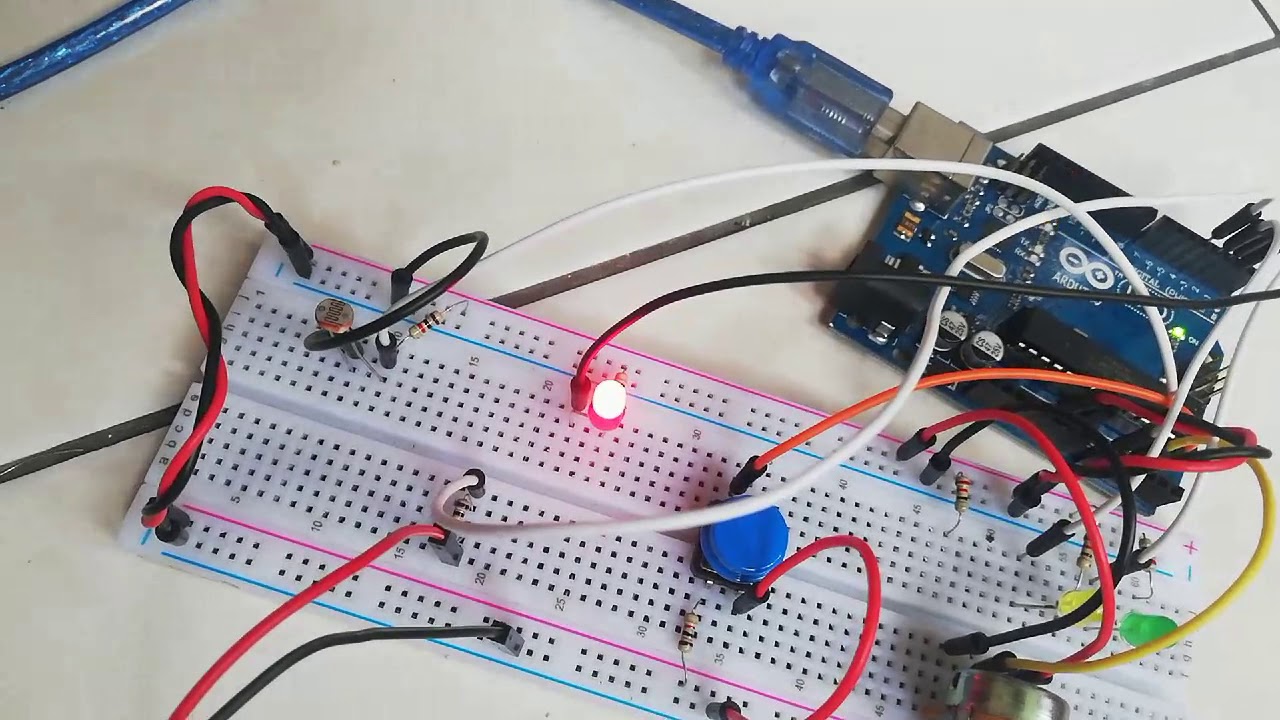Potentio Meter Switch And Ldr Arduino Youtube