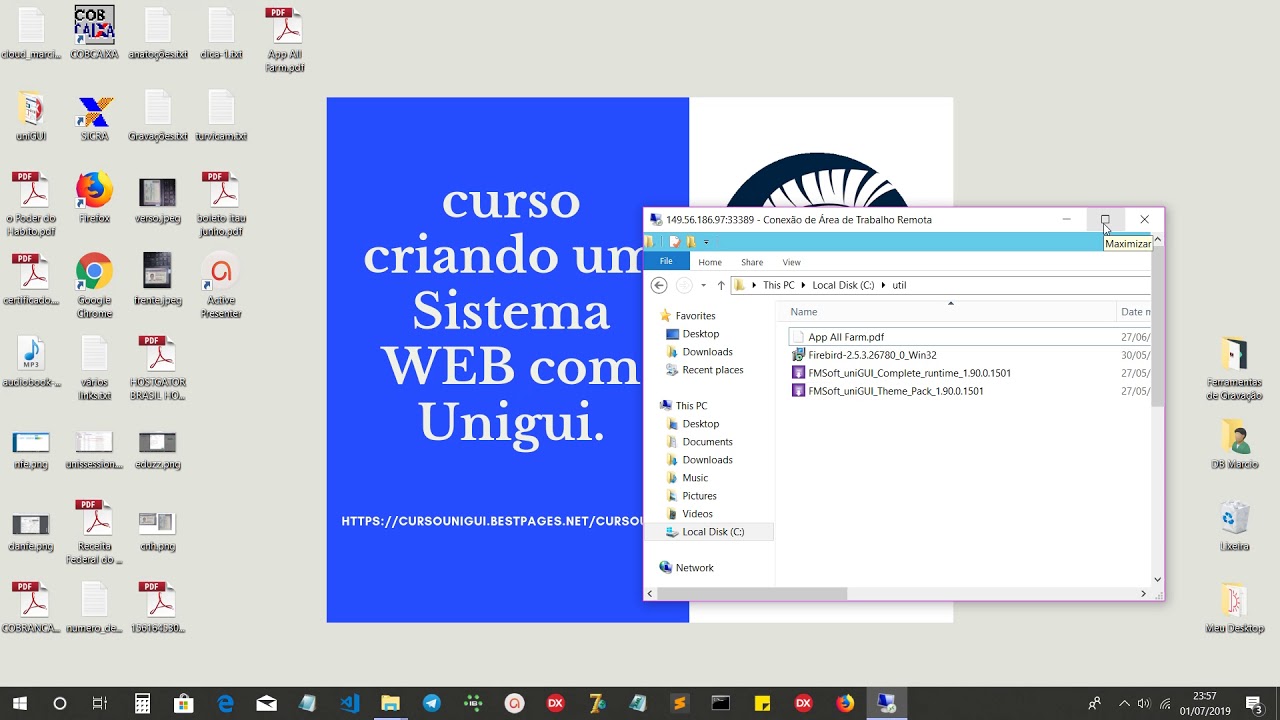 Unigui - Deploy preparando o Servidor - YouTube