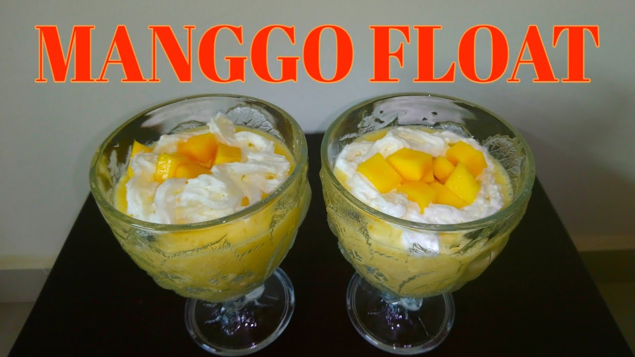 Manggo Float Easy And Delicious 💗 Rozu Style - YouTube