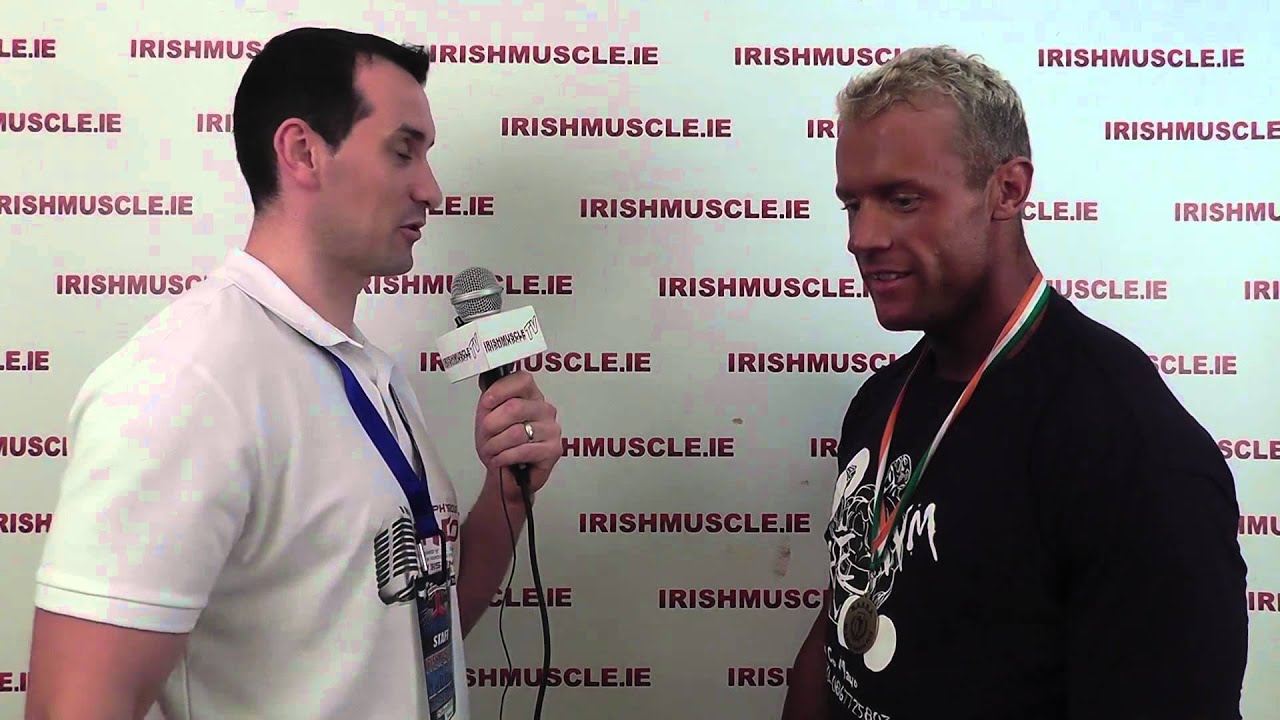 NABBA MR.IRELAND 2012 INTERVIEW WITH ANTHONY HARTE - YouTube