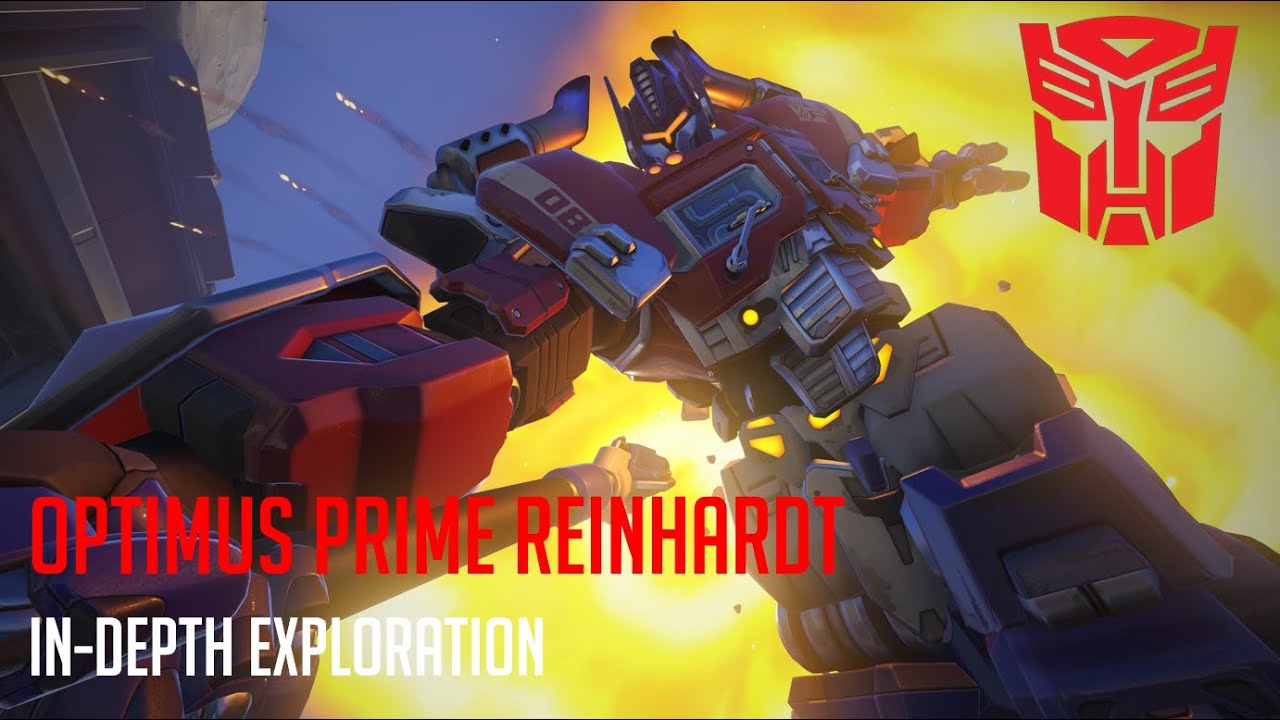 Optimus Prime Reinhardt(1st Person, Emotes, Highlight Intros, Victory ...