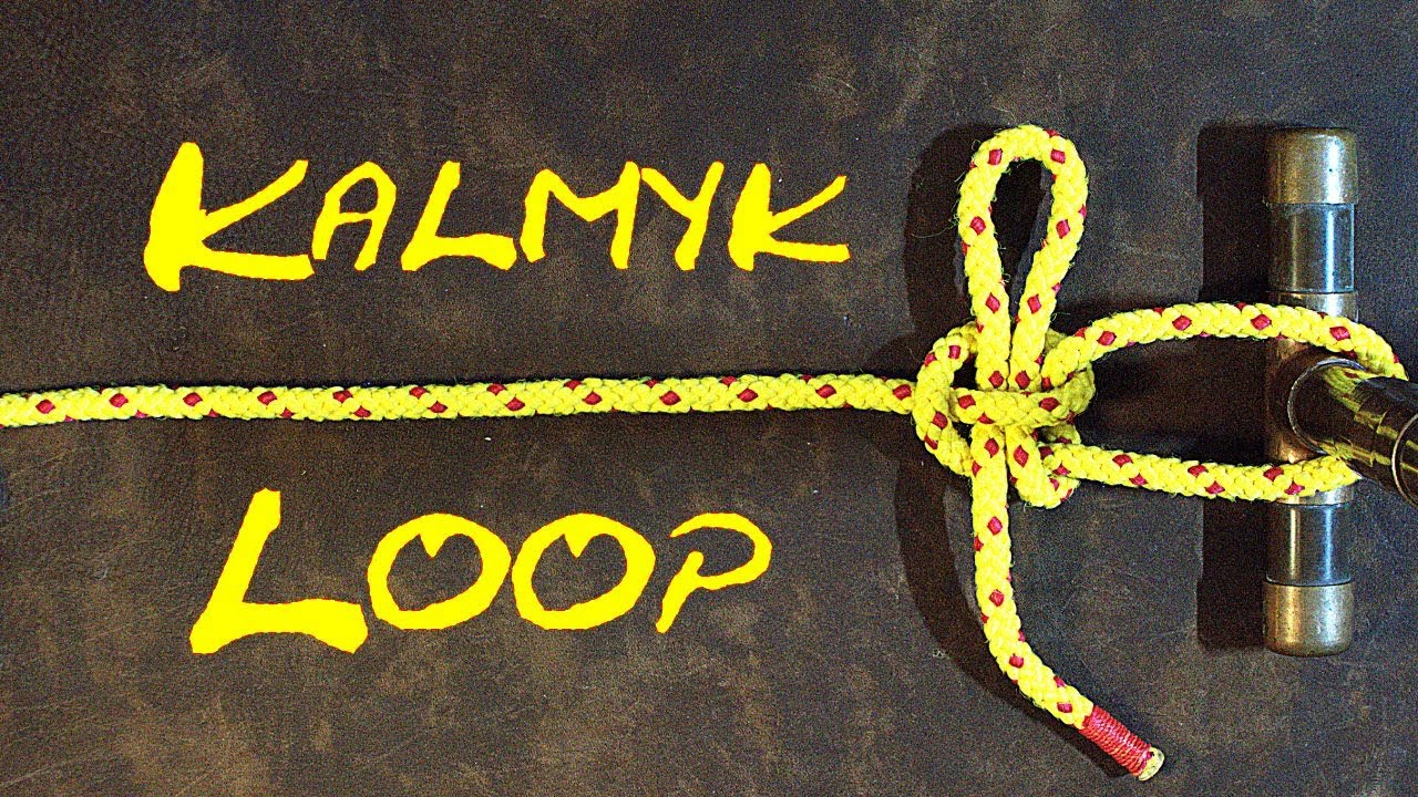 How to Tie the Kalmyk Loop - YouTube