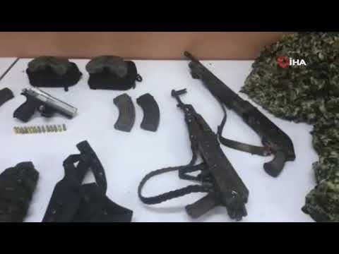 ÇANTASINDAN 44 KİLO  ESRAR VE MÜHİMMAT ÇIKTI