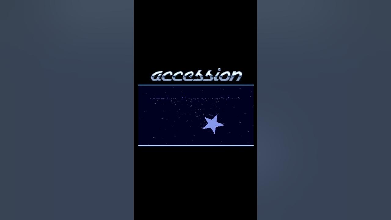 Amiga Cracktro Dominium by Accession 1992 | #amiga #c64 #cracktro # ...